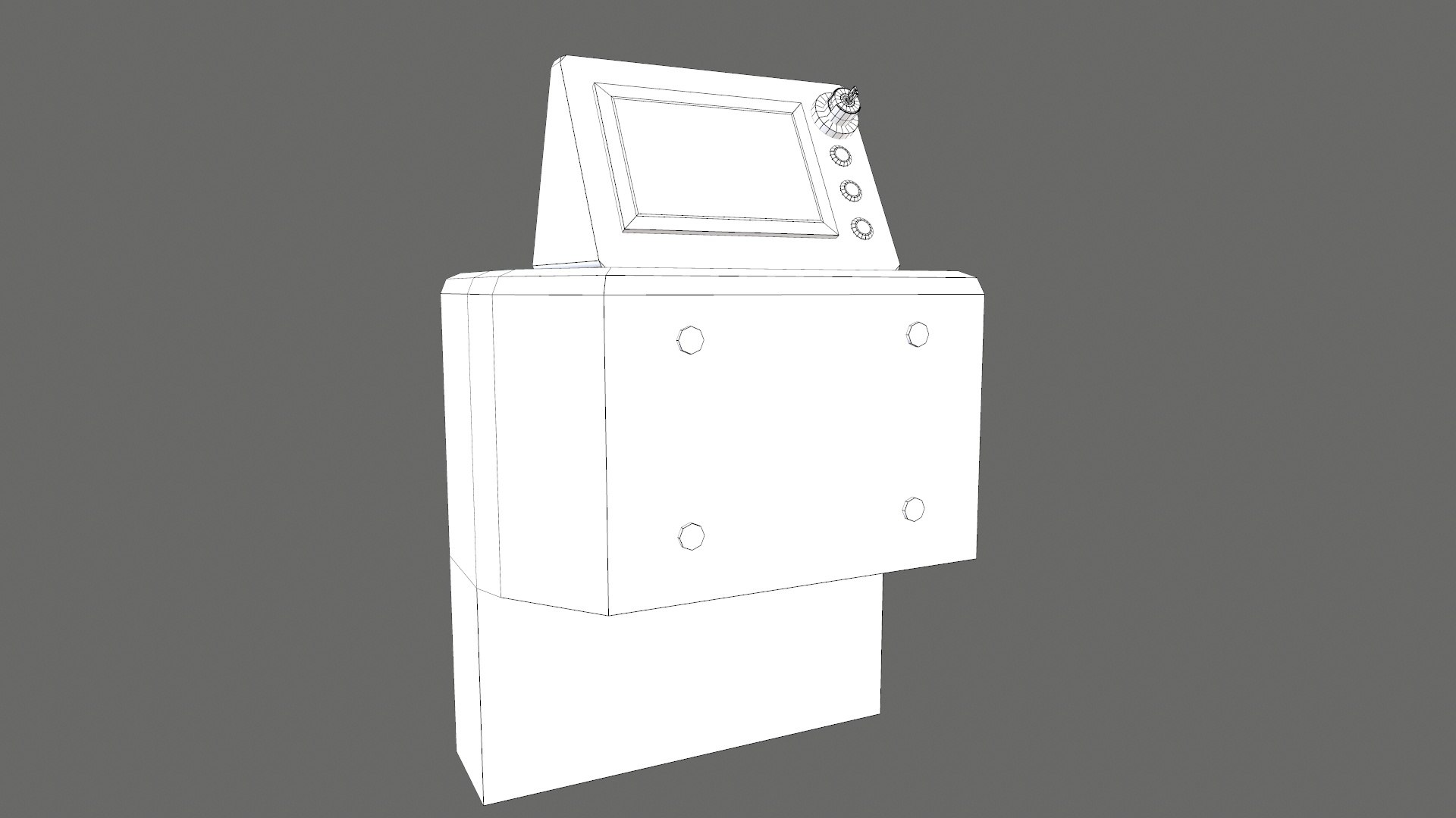 LUS HMI Panel Model - TurboSquid 2316864