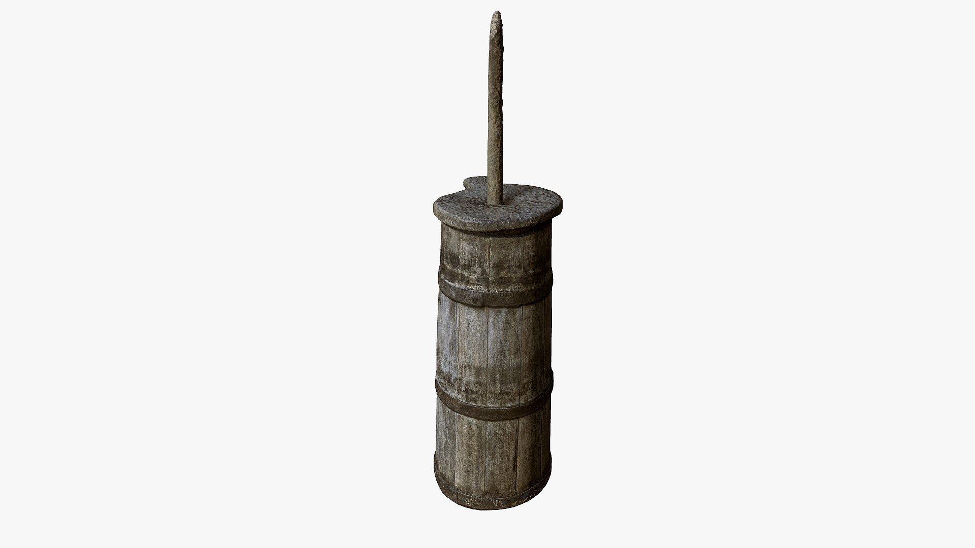 Scanned churn 3D model - TurboSquid 1582402