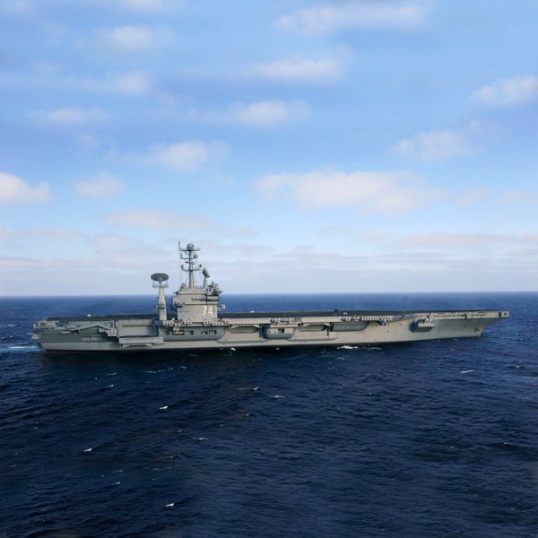 cvn 74 aircraft carrier 3d obj