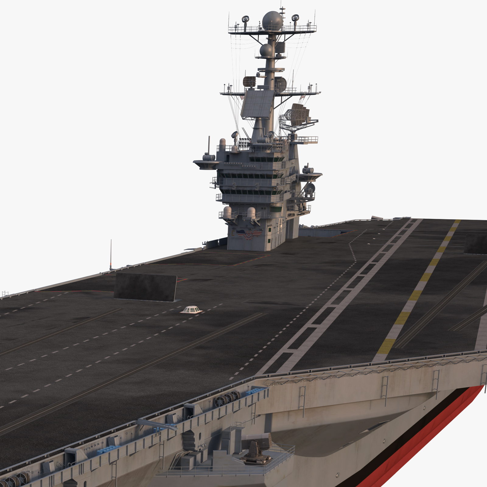 cvn 74 aircraft carrier 3d obj