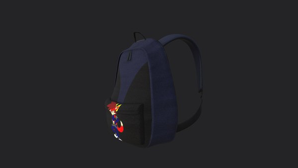 3D School Bag model - TurboSquid 1948652