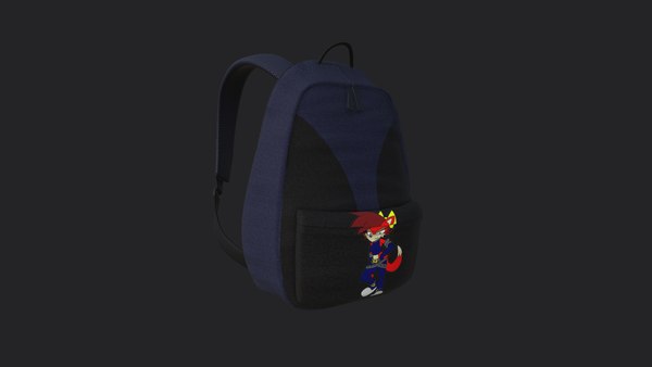 3D School Bag model - TurboSquid 1948652