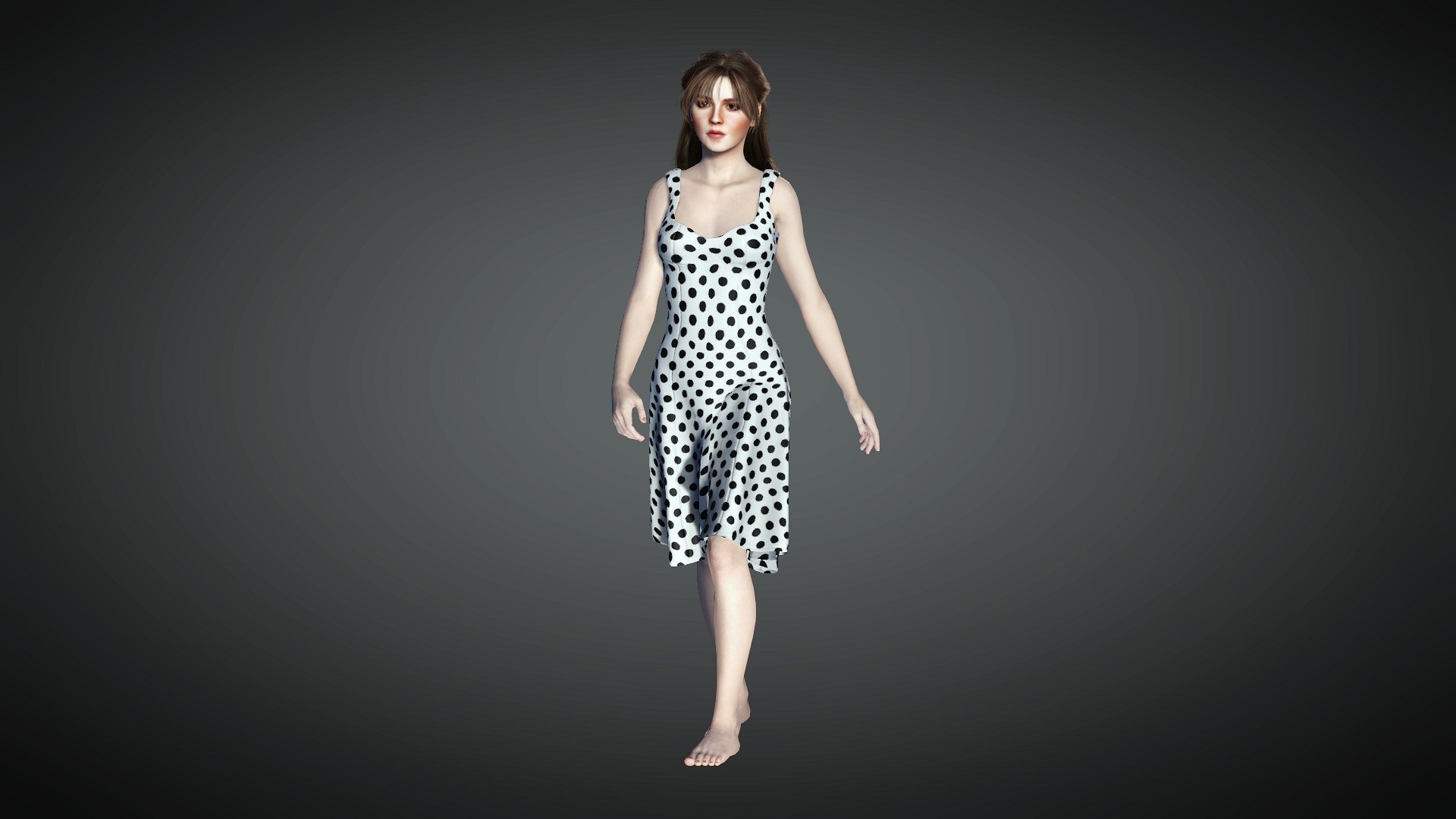 Realistic 3D Female Character Model 3D - TurboSquid 2331147