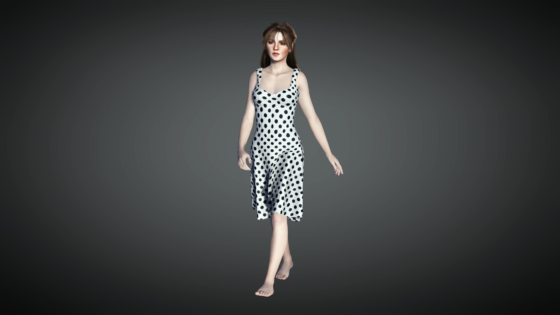 Realistic 3D Female Character Model 3D - TurboSquid 2331147