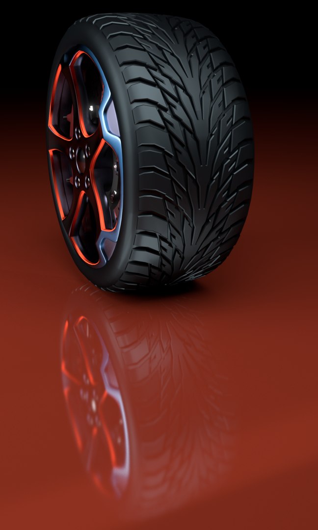 3d Model Wheel