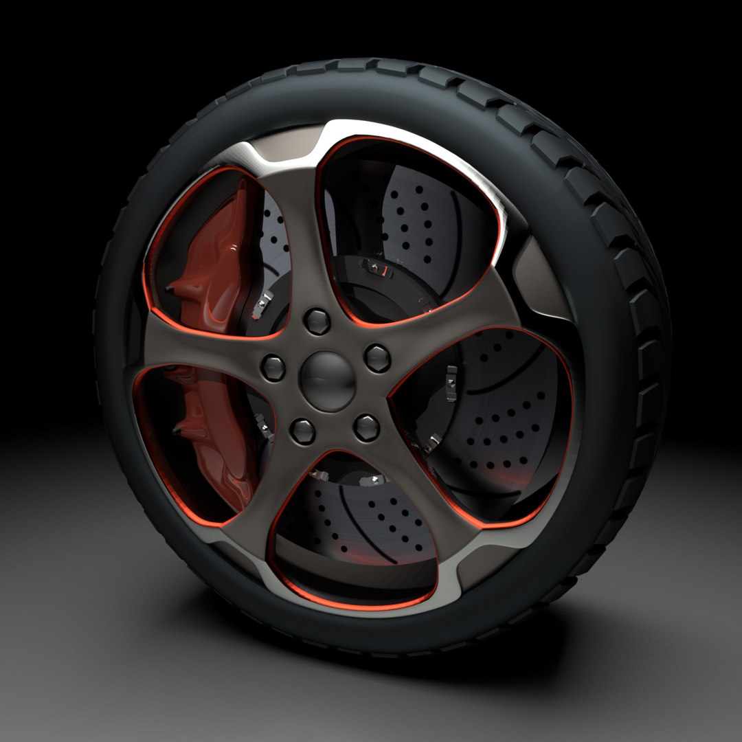 3d Model Wheel