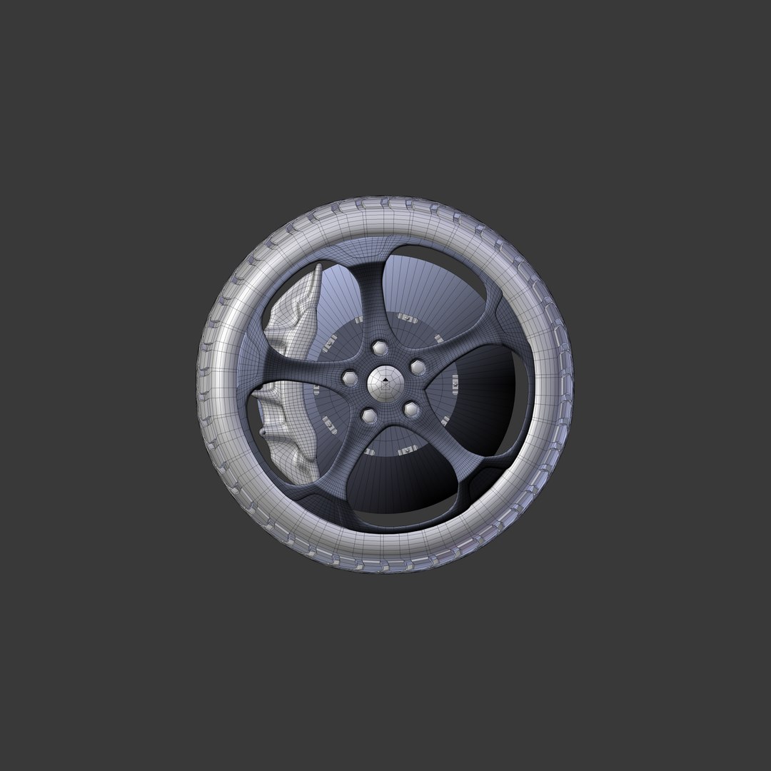 3d Model Wheel