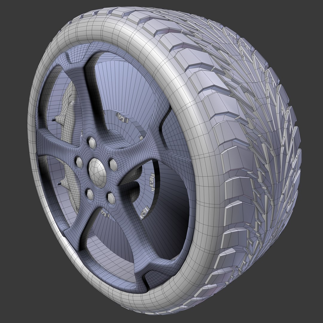 3d Model Wheel