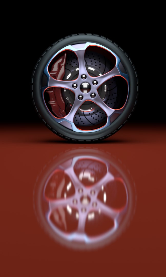 3d Model Wheel