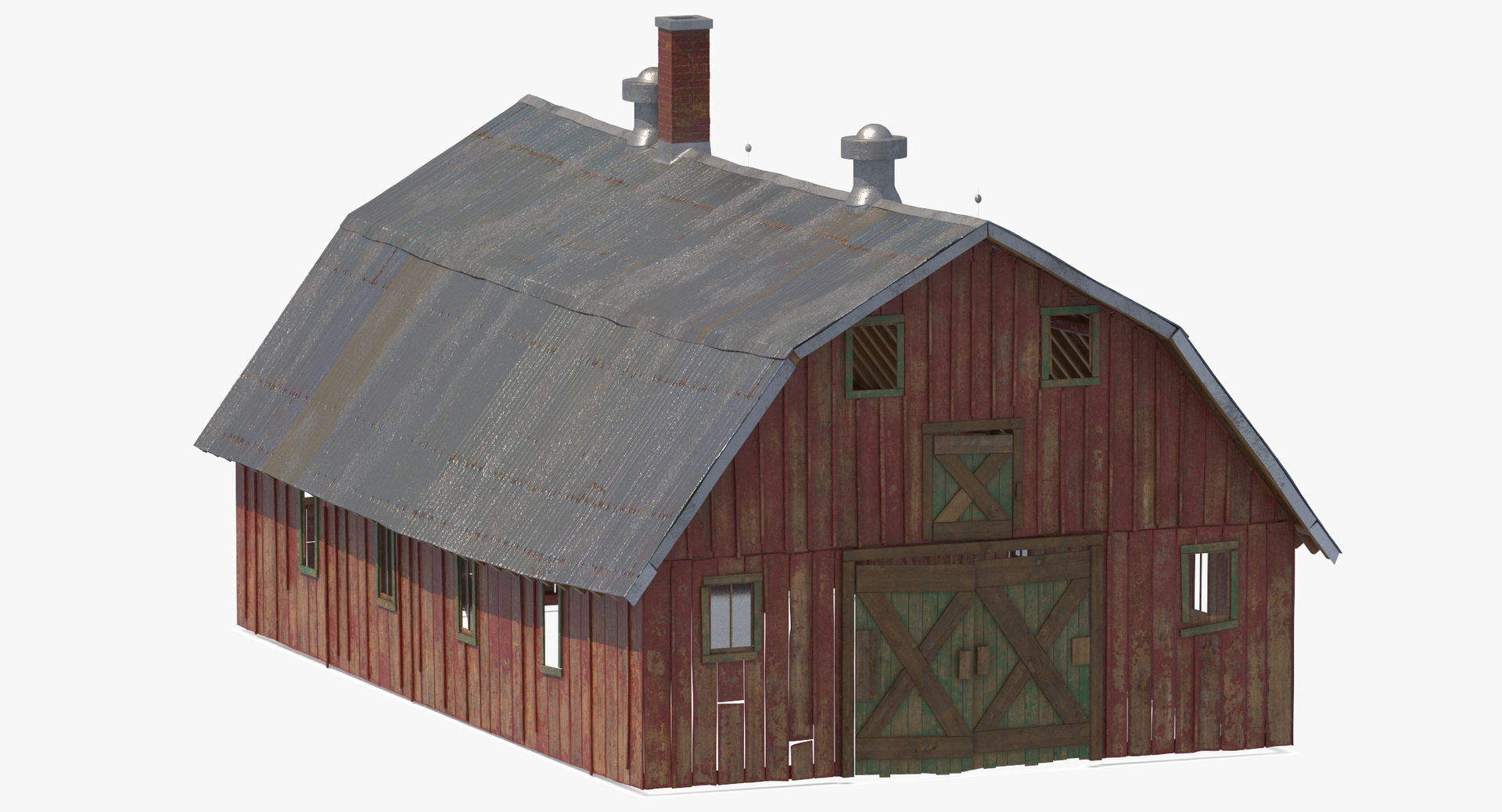 3D Barn Model - TurboSquid 1476172