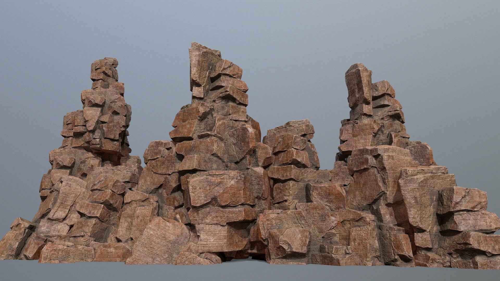 3D Desert Rocks Model - TurboSquid 2074234