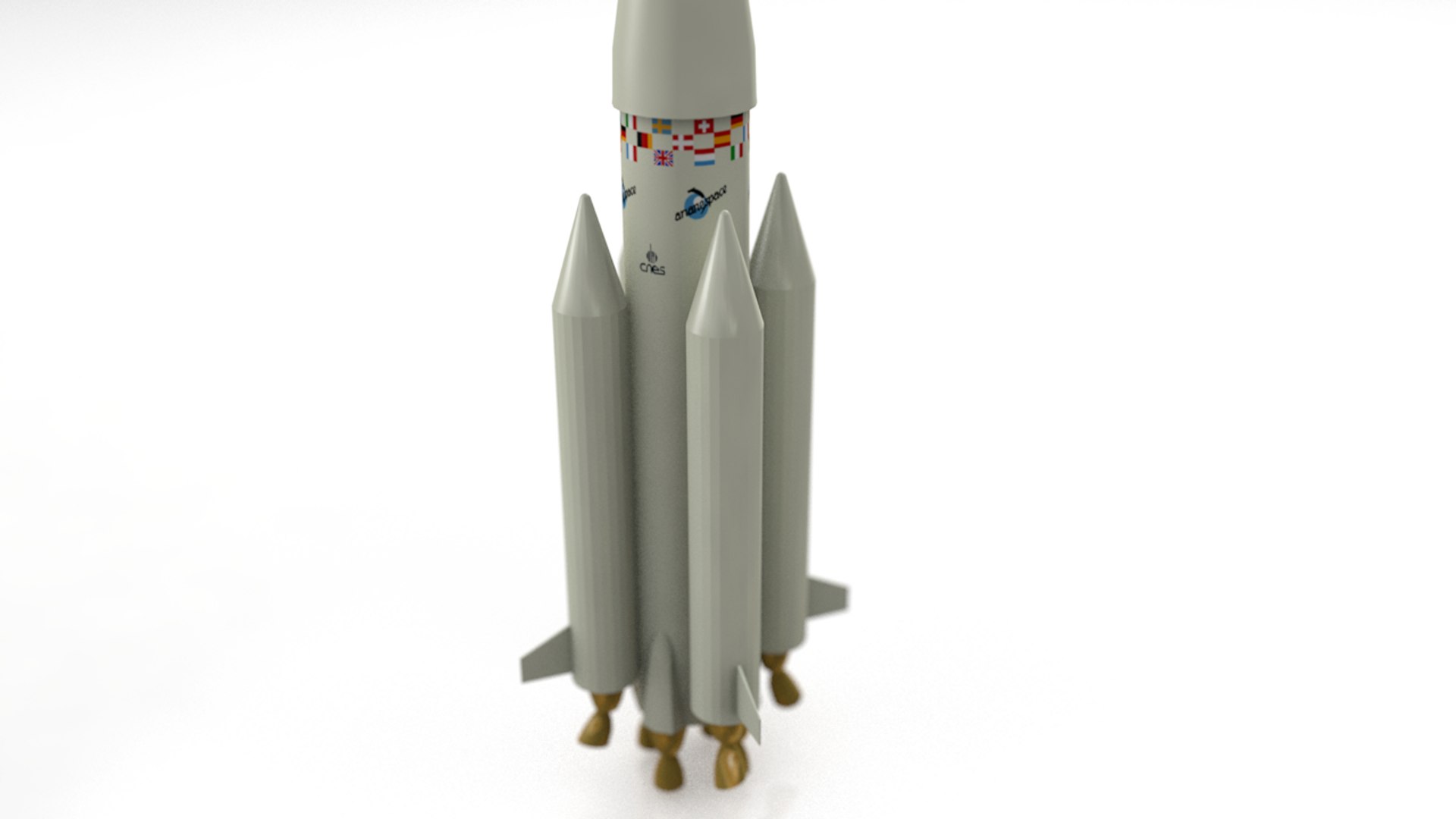 3D model nasa satelite rocket - TurboSquid 1366826