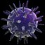 150 Objects Virus 3d Model
