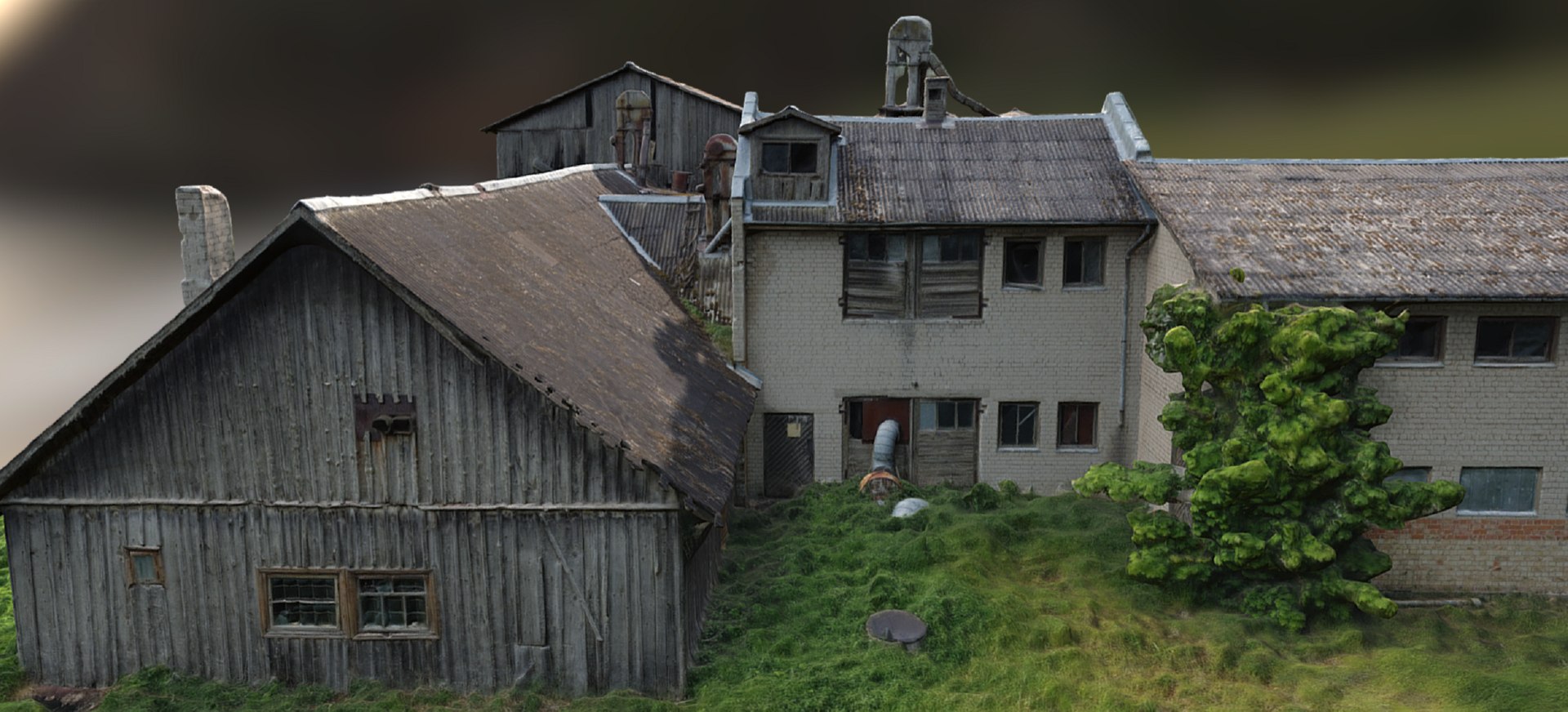Soviet Industrial Farm 3D - TurboSquid 1855529