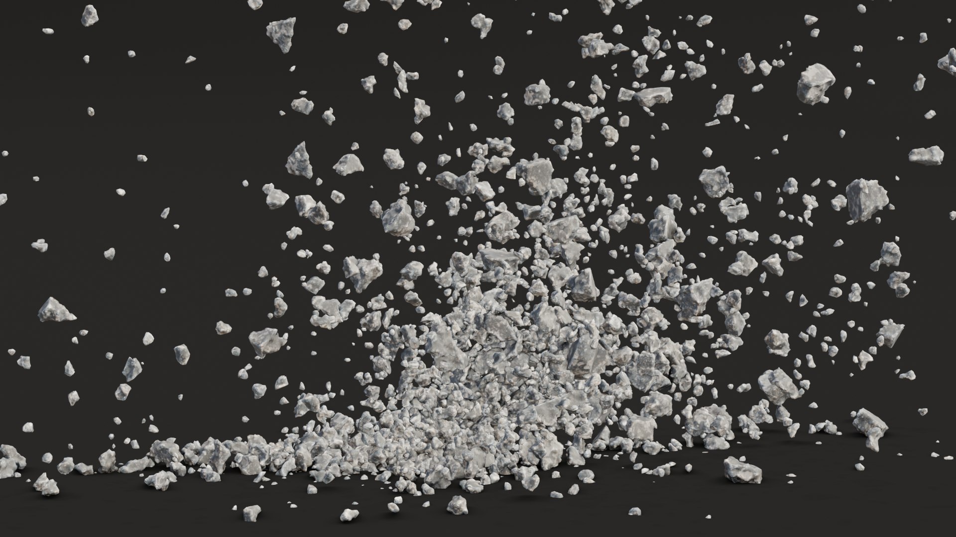 3D Animated Concrete Explode Side - TurboSquid 1778142