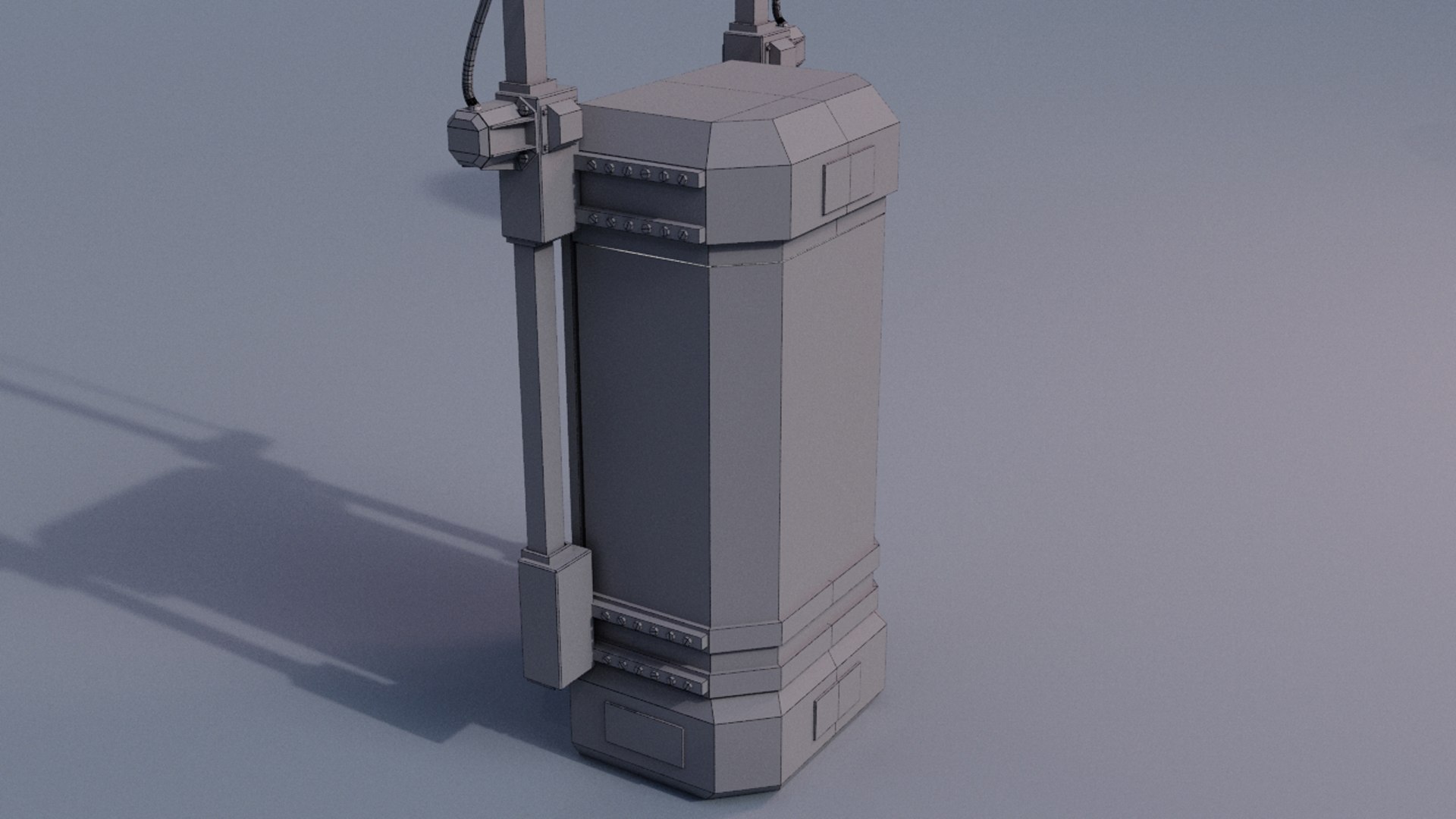 Sci-fi Capsule Model - TurboSquid 2107601