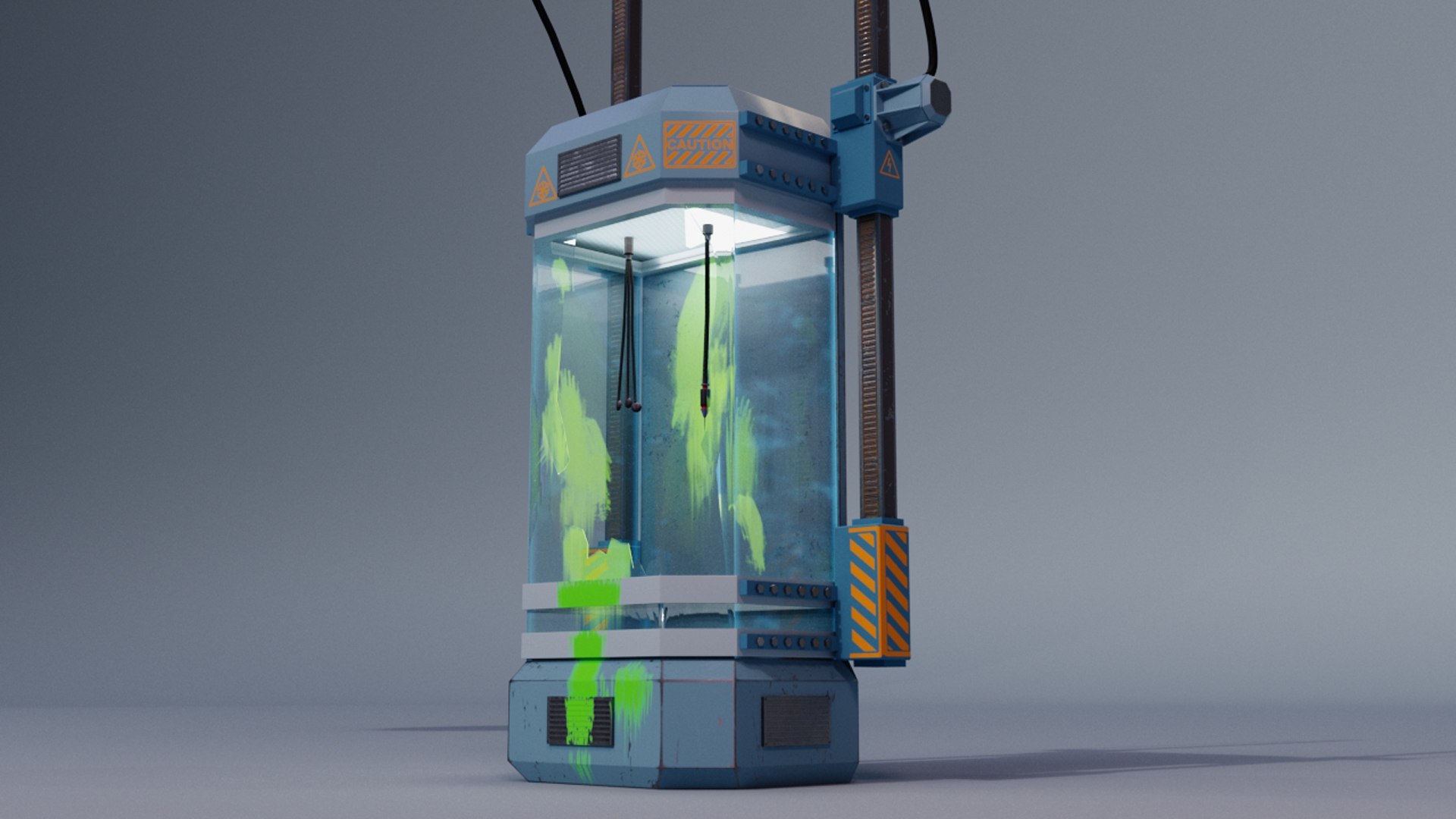 Sci-fi Capsule Model - TurboSquid 2107601