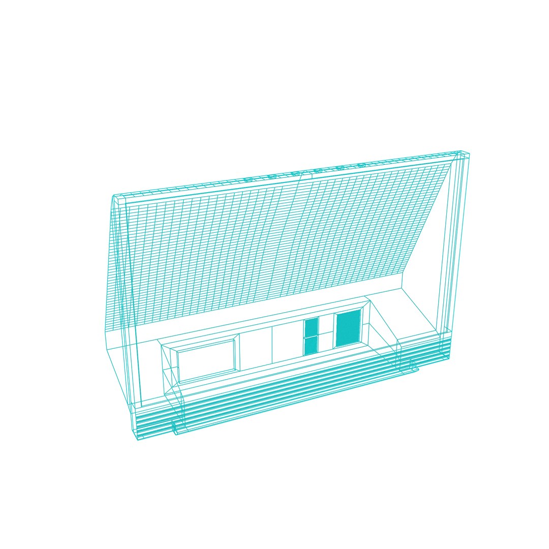 3D DLP Rear Projection HDTV - TurboSquid 2130857