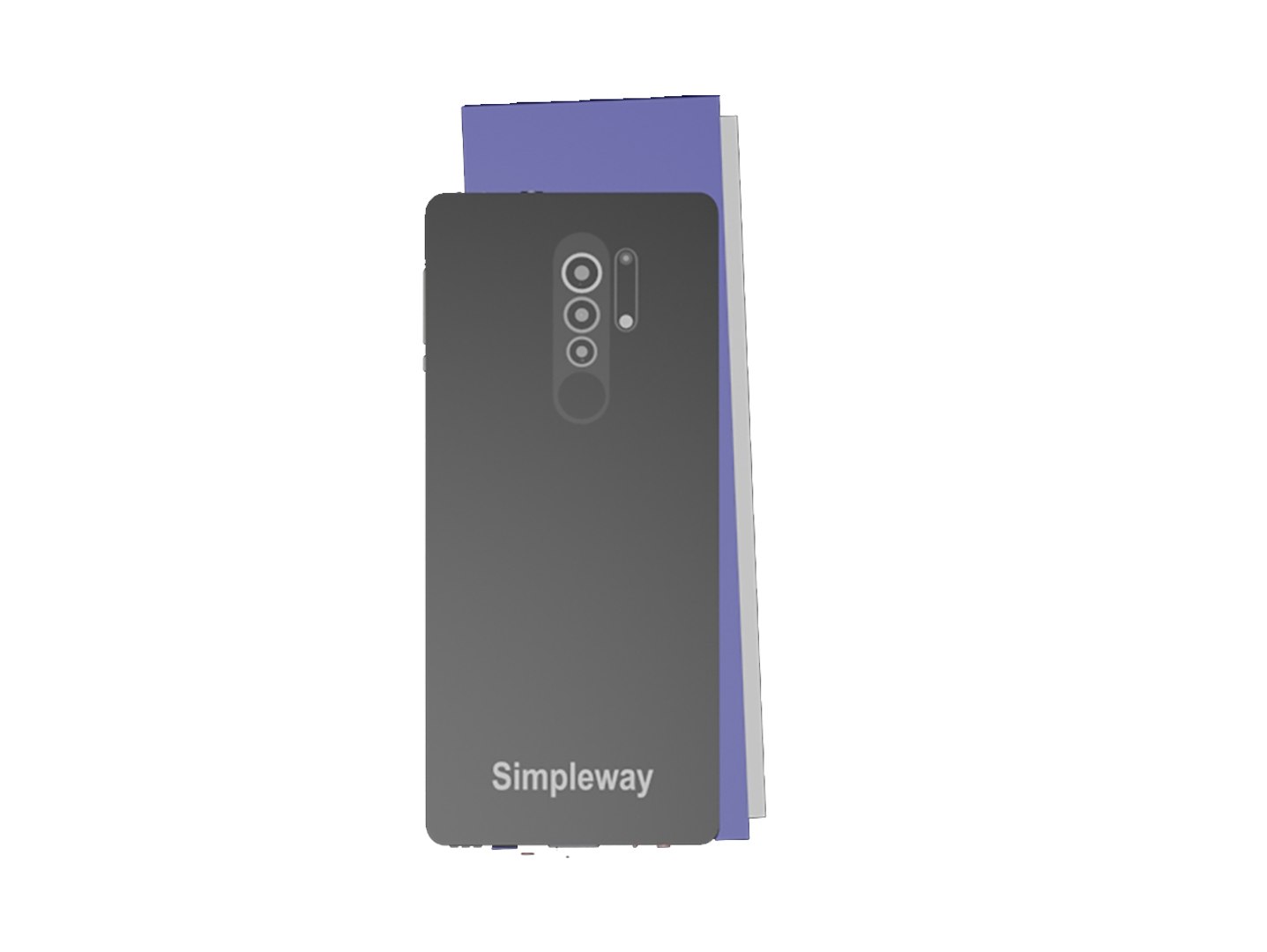 Simple Phone Model - TurboSquid 1838232