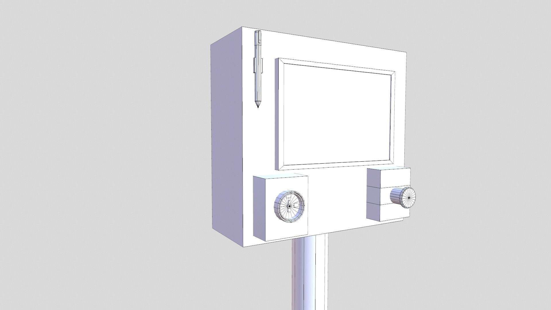 3D HMI Panel - TurboSquid 2321685