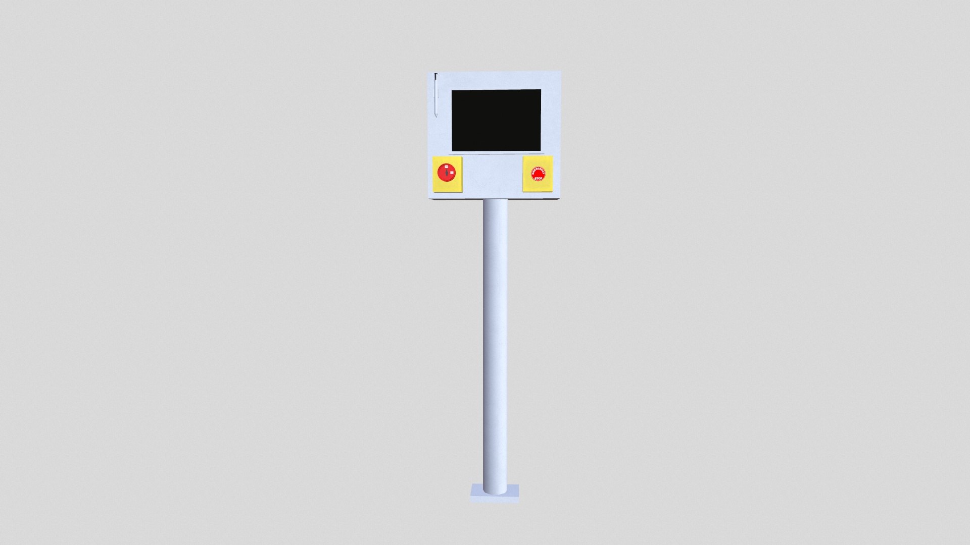 3D HMI Panel - TurboSquid 2321685