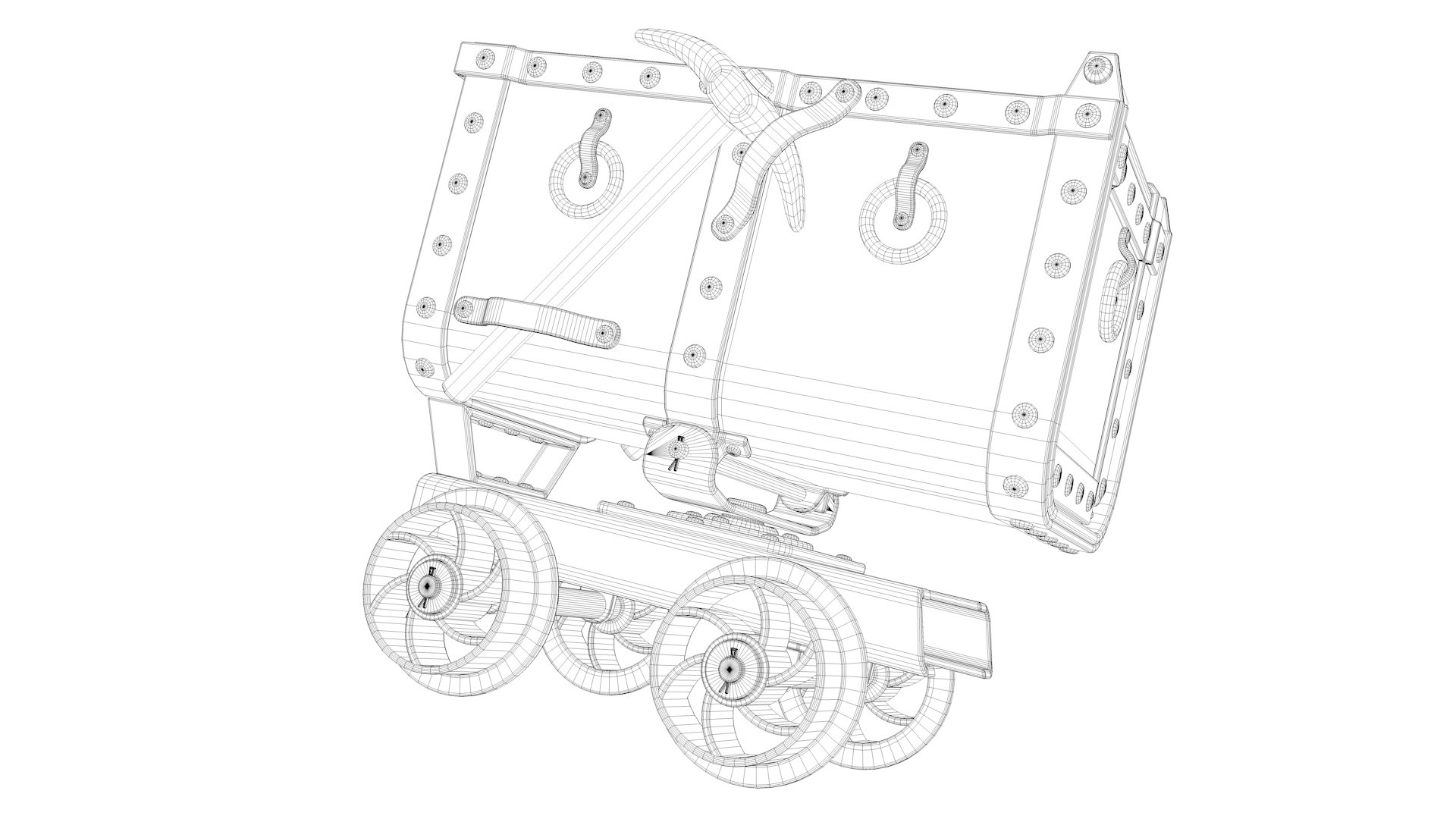 Mine Cart Collection 3D Model - TurboSquid 1993128