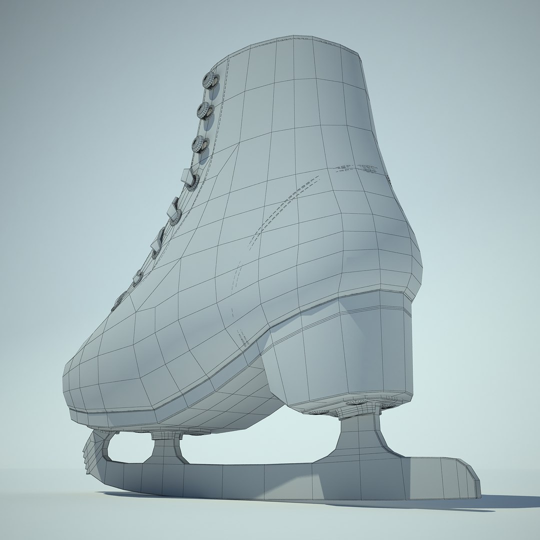 skates figure 3d max