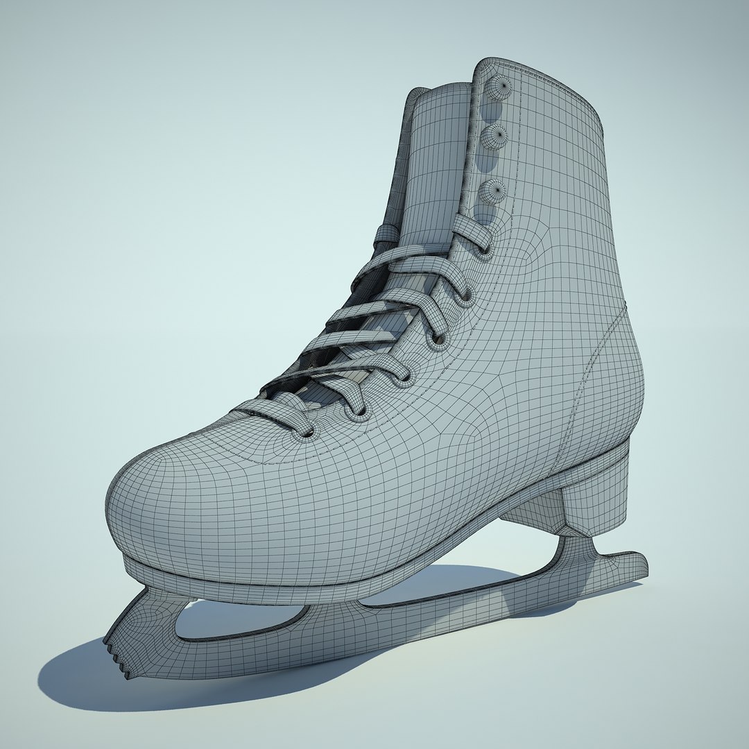 skates figure 3d max