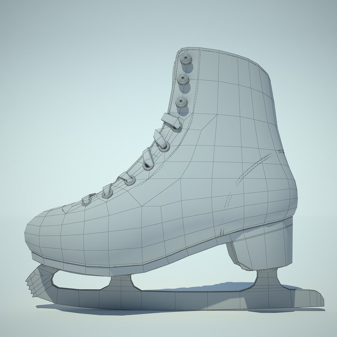 skates figure 3d max