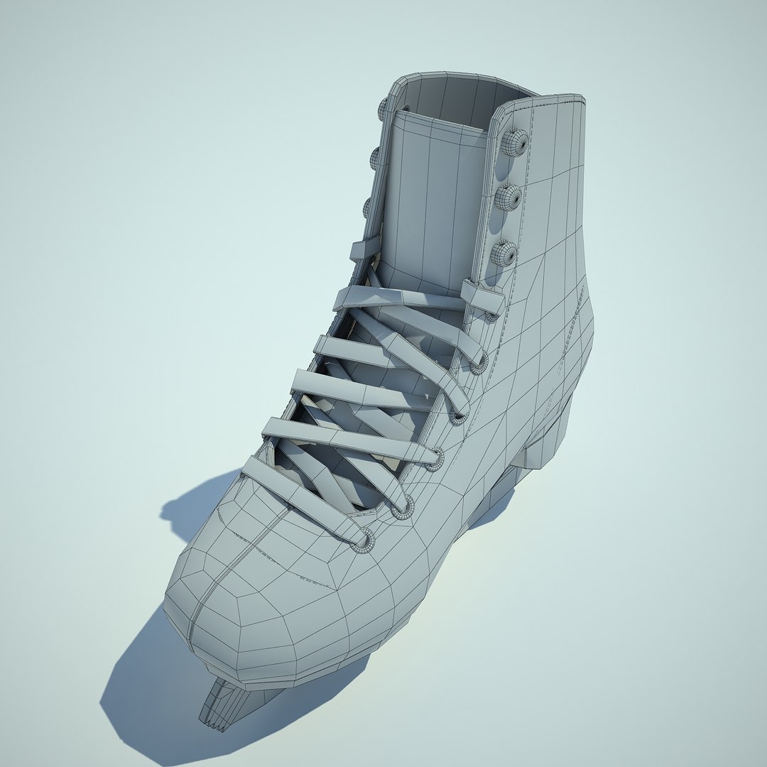 skates figure 3d max
