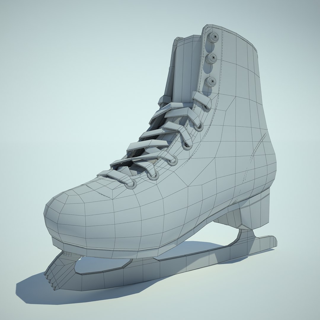 skates figure 3d max