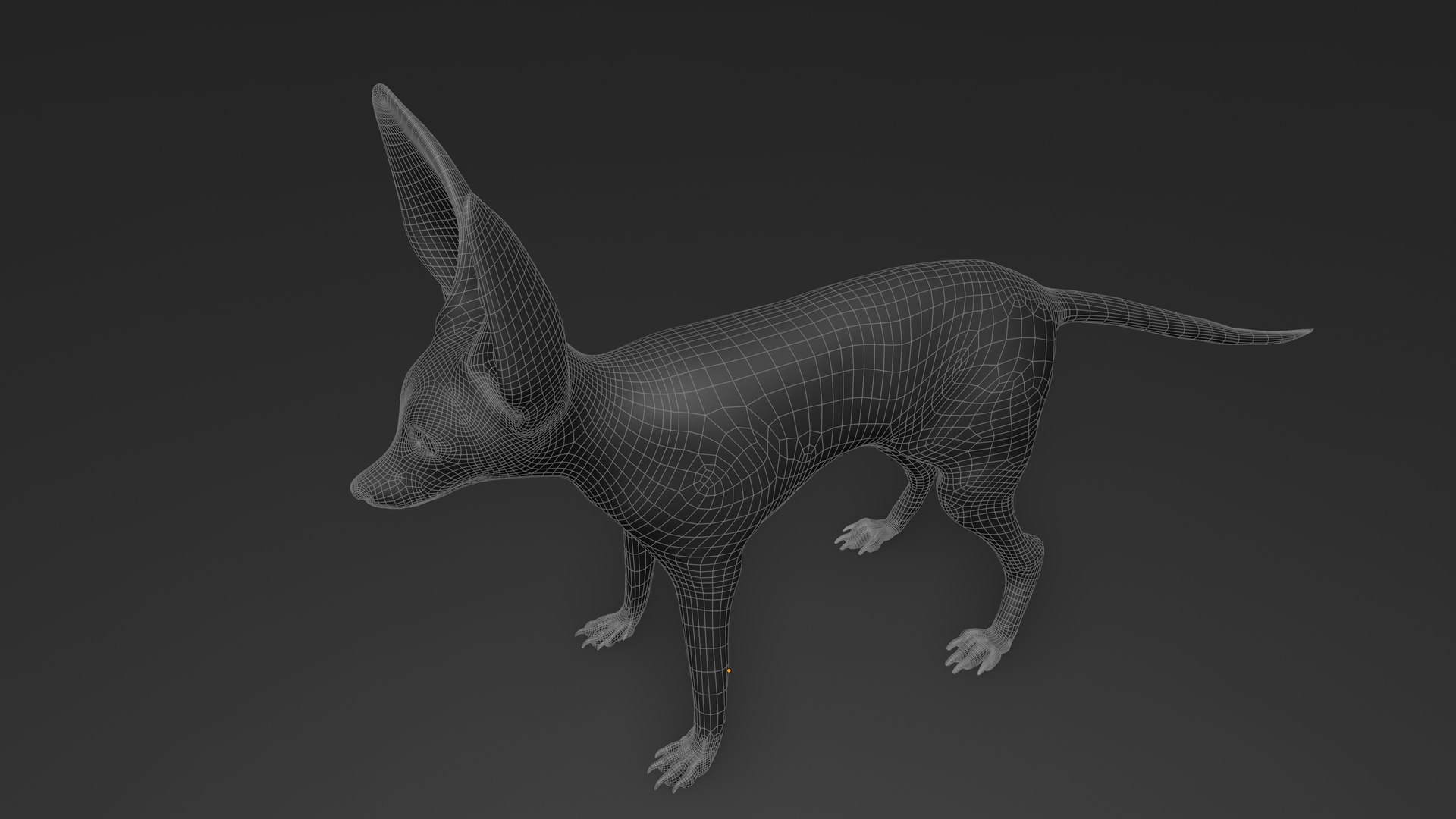 Fennec Fox Realism Low-poly 3D Model 3D Model - TurboSquid 2198584