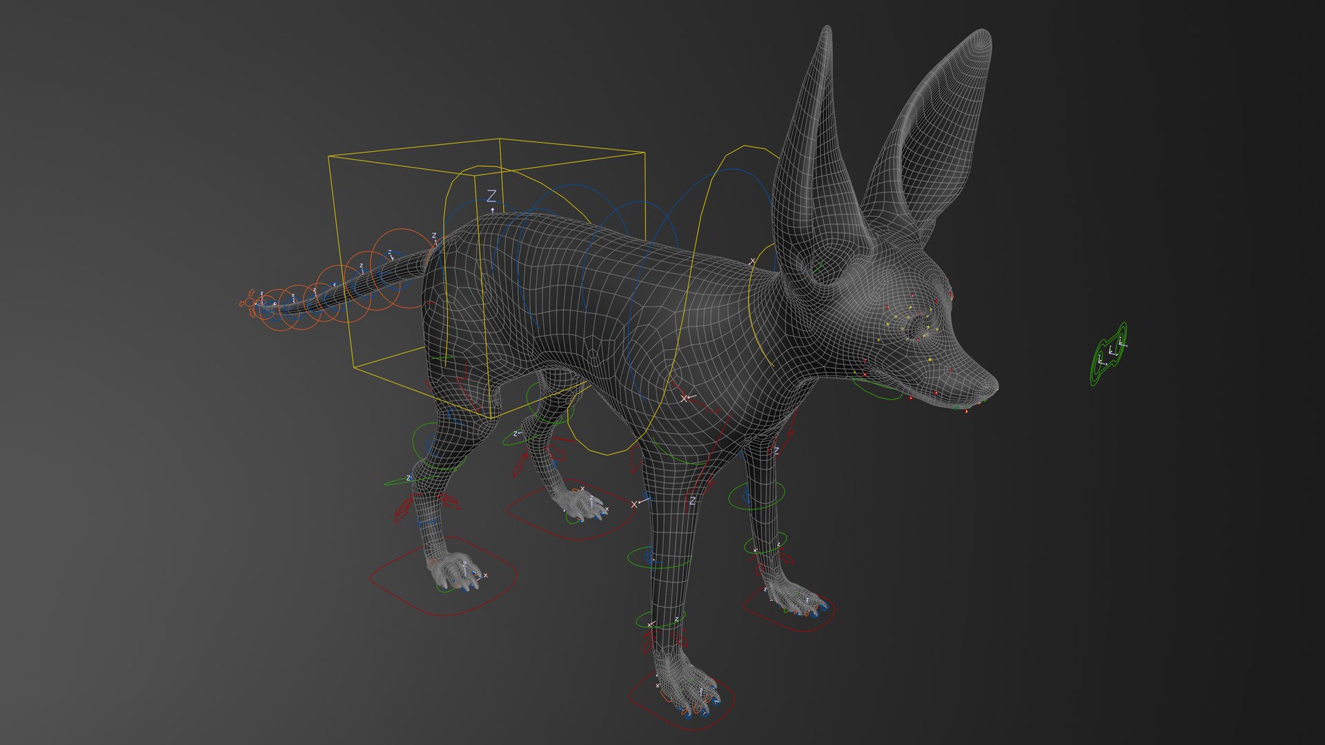 Fennec Fox Realism Low-poly 3D Model 3D Model - TurboSquid 2198584