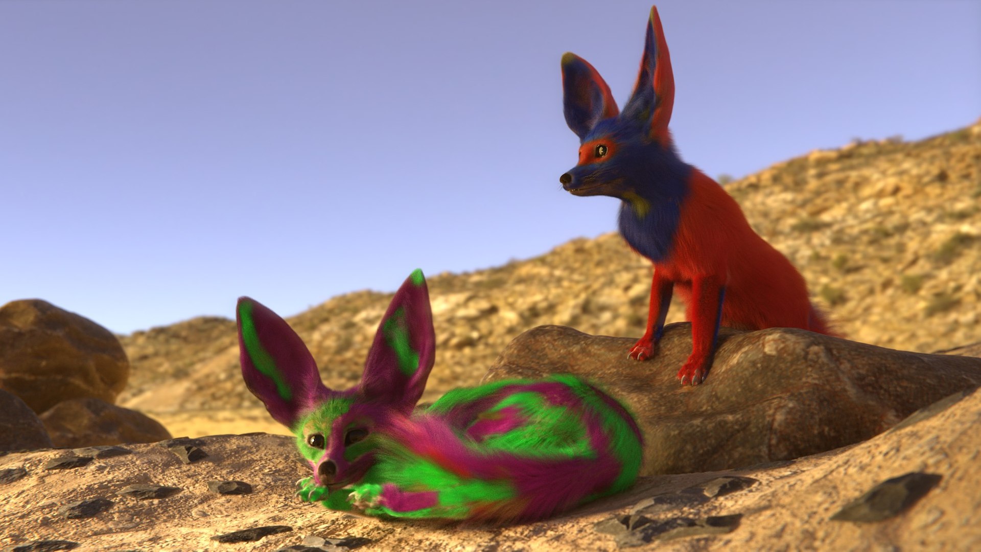 Fennec Fox Realism Low-poly 3D Model 3D Model - TurboSquid 2198584