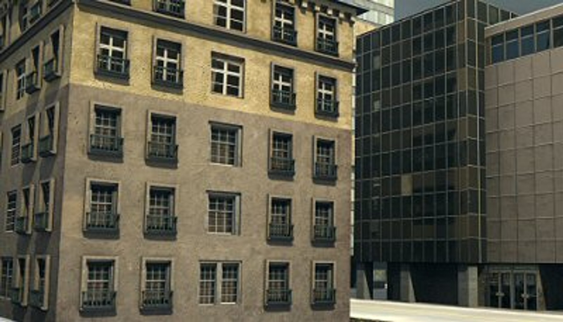 city building 3d model