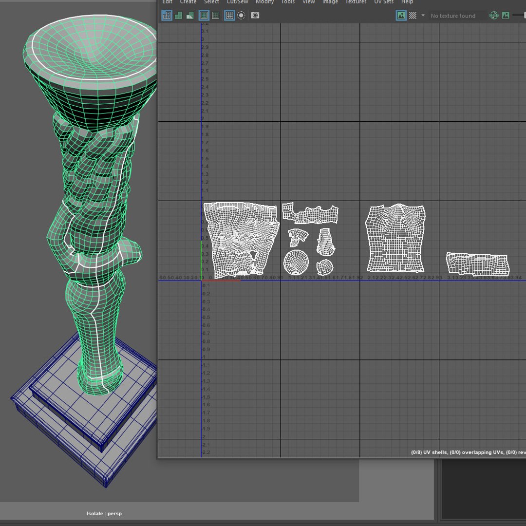 Idol Statue Statuette 3D - TurboSquid 1511123