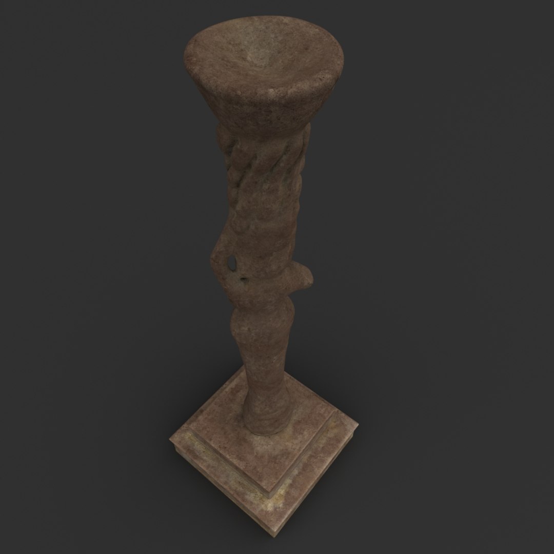 Idol Statue Statuette 3D - TurboSquid 1511123