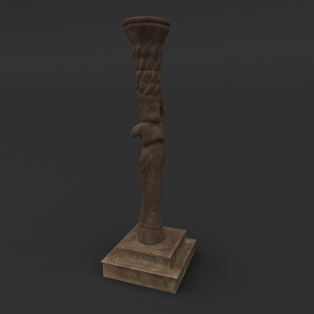 Idol Statue Statuette 3D - TurboSquid 1511123
