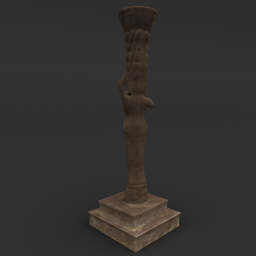 Idol Statue Statuette 3D - TurboSquid 1511123