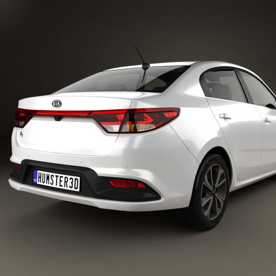 3D Kia Rio 2017 Model - TurboSquid 1333948