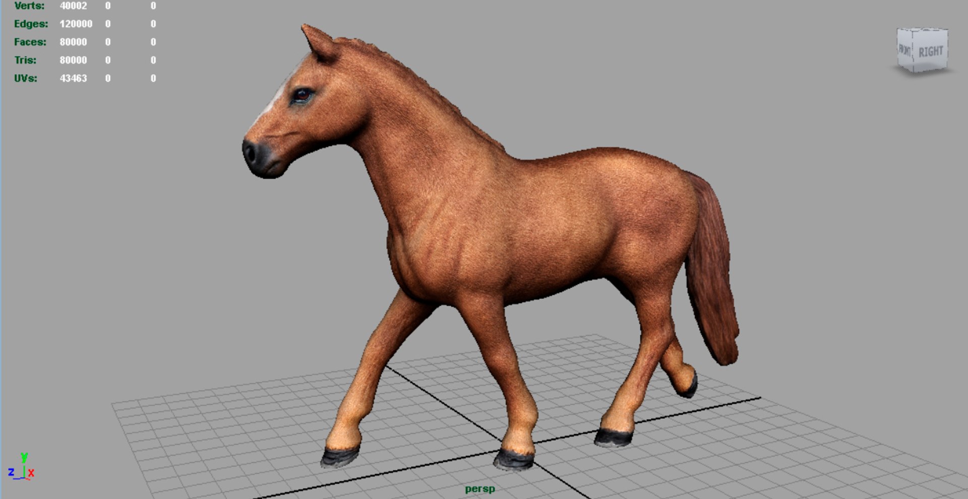 Horse 3D Model | 1148656 | TurboSquid