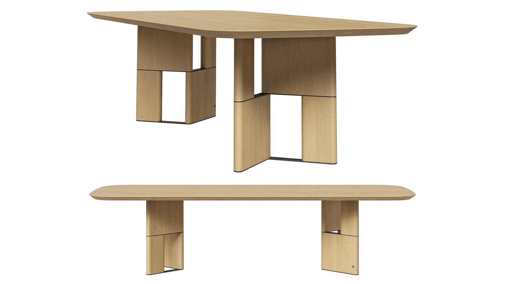 3D Morica Design Tetris Dining Table Model - TurboSquid 2243429
