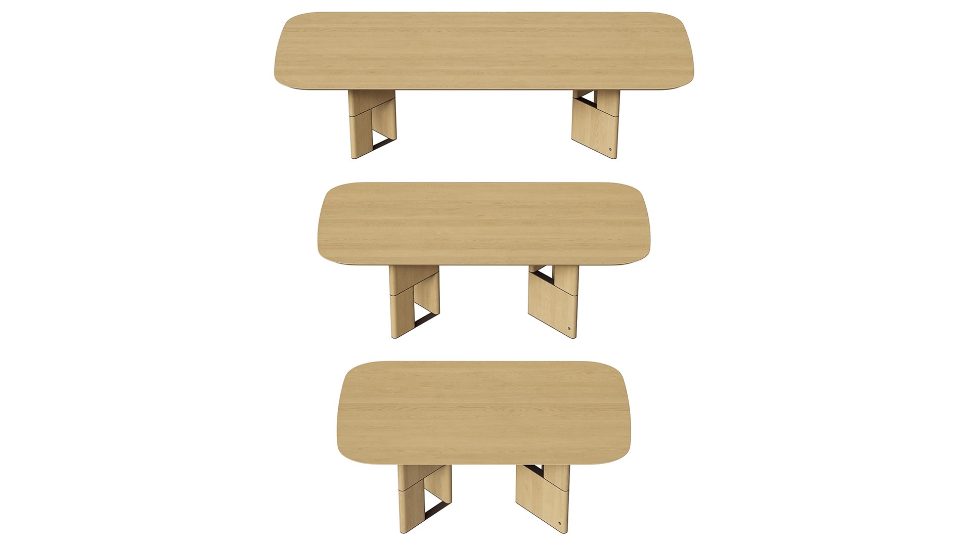 3D Morica Design Tetris Dining Table Model - TurboSquid 2243429