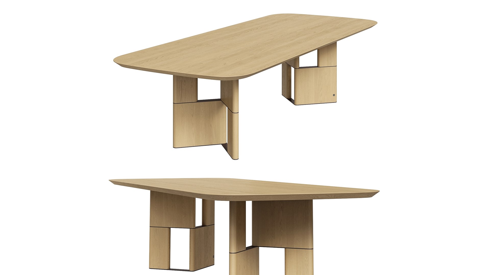 3D Morica Design Tetris Dining Table Model - TurboSquid 2243429