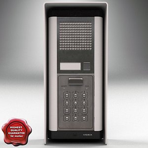 3D Intercom Models - Browse & Download Formats - TurboSquid