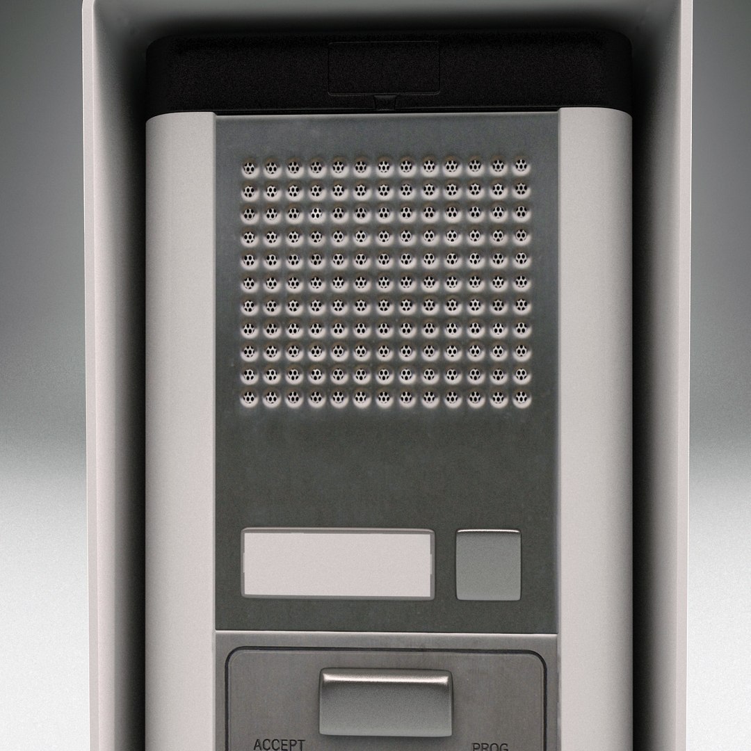 3d model intercom videx