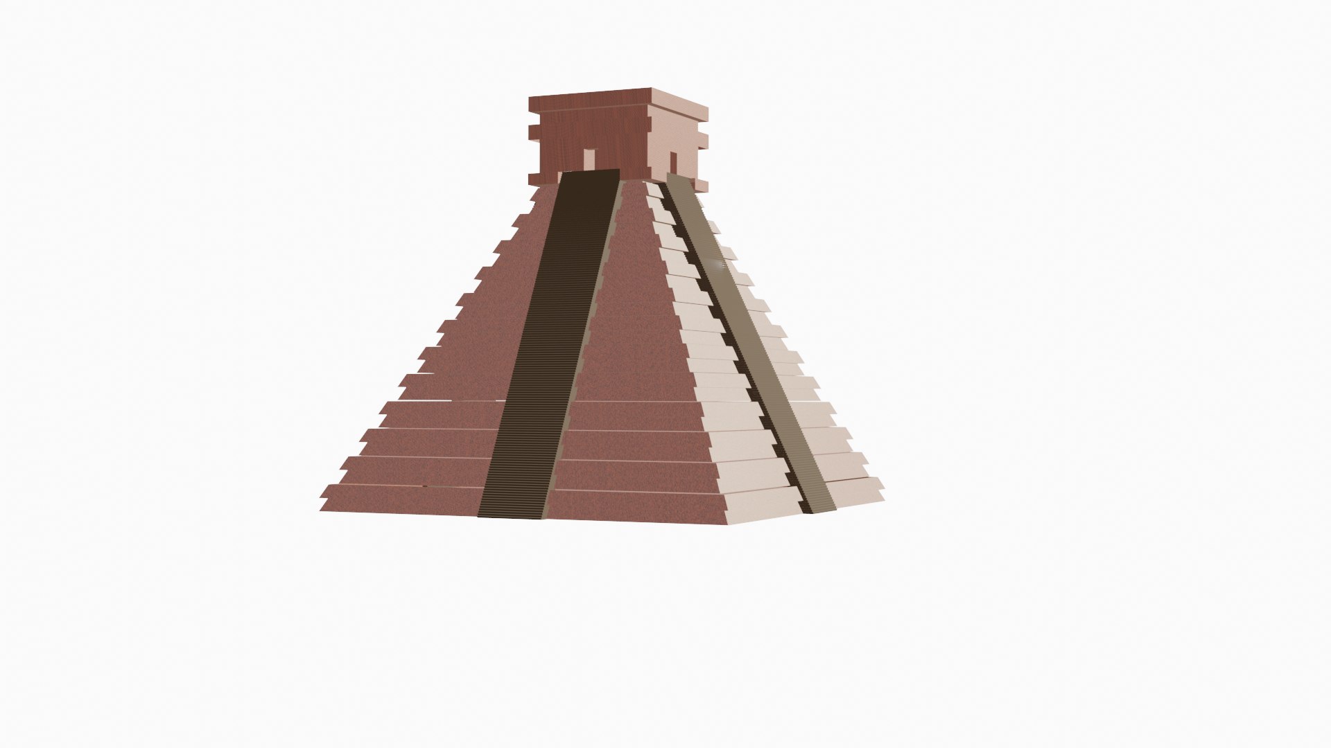 Maya Pyramid Model - TurboSquid 1719820