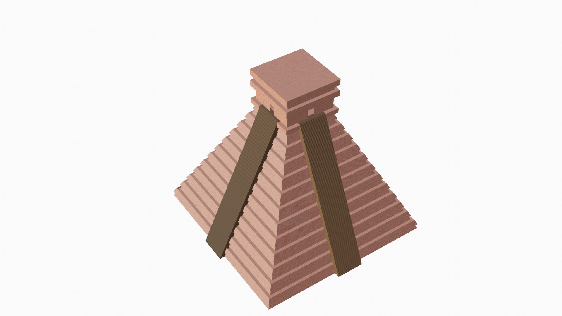Maya Pyramid Model - TurboSquid 1719820