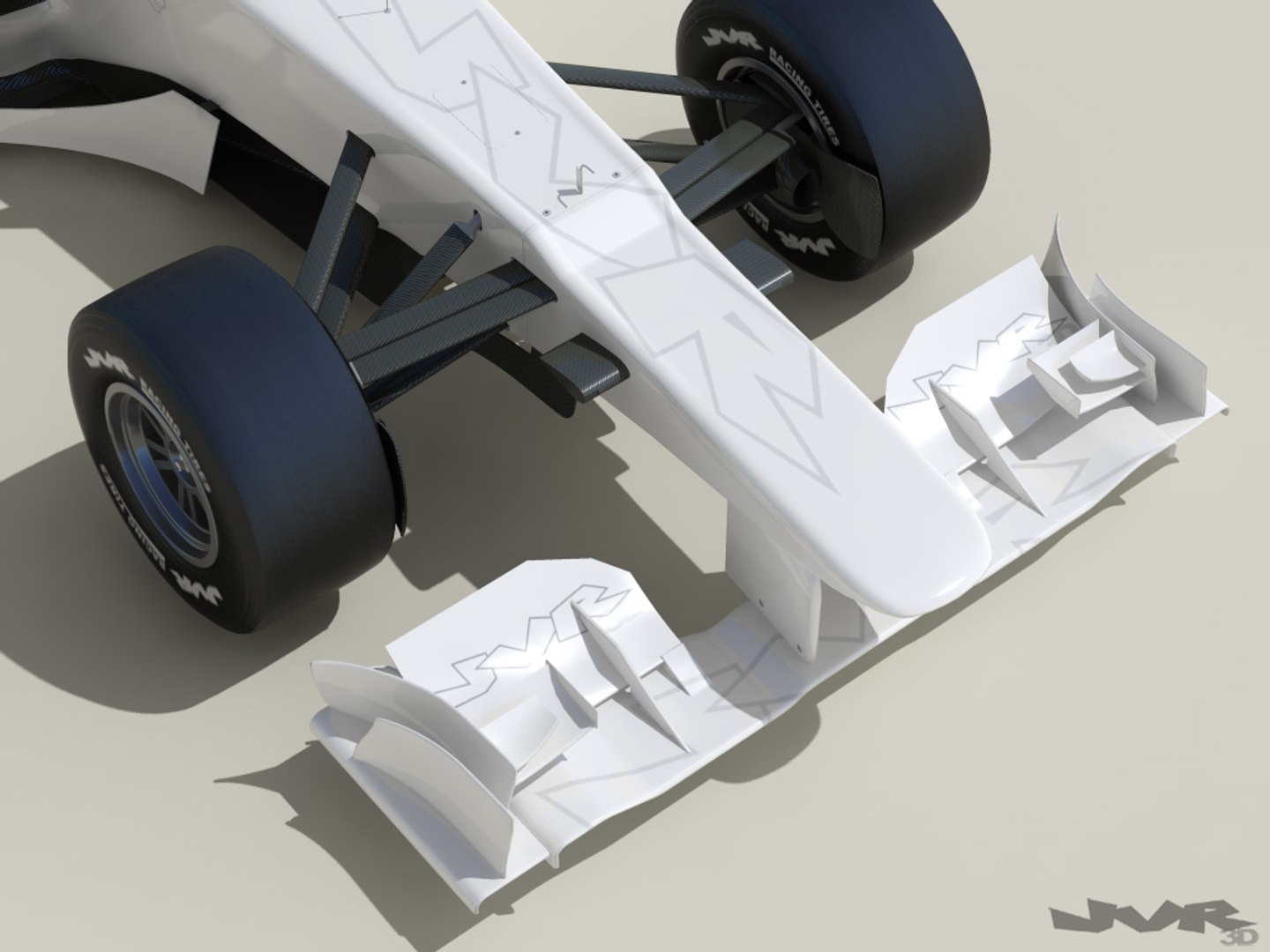 Generic F1 Race Car 3d Max