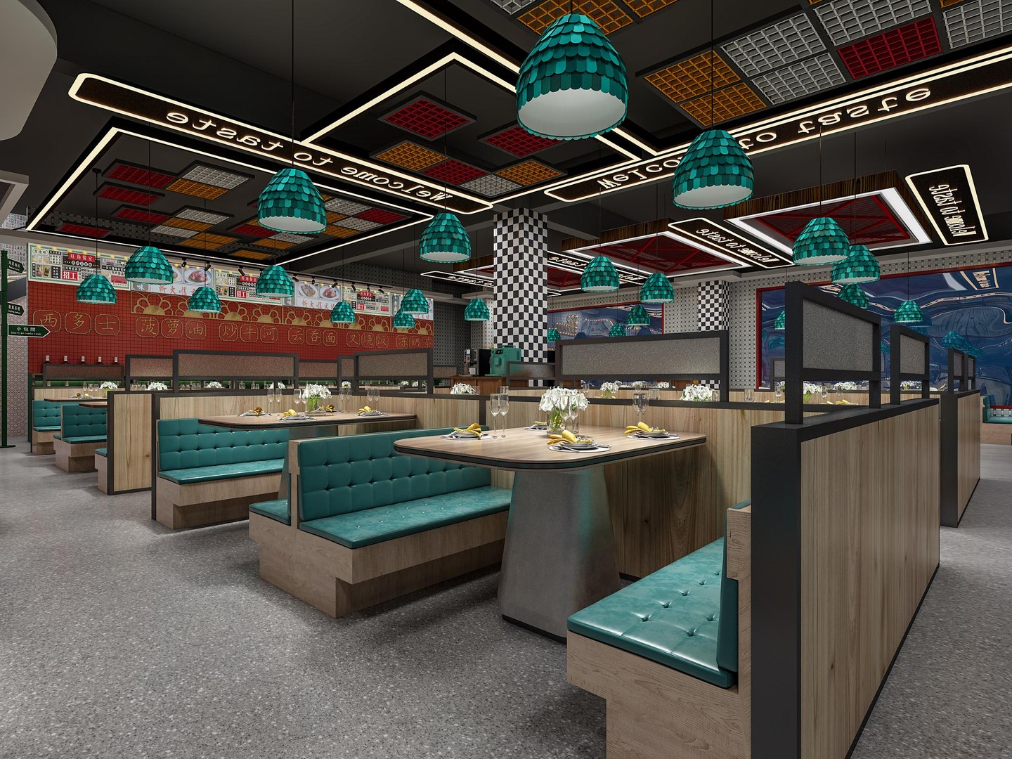 3D model Hong Kong style restaurant model - TurboSquid 2057766